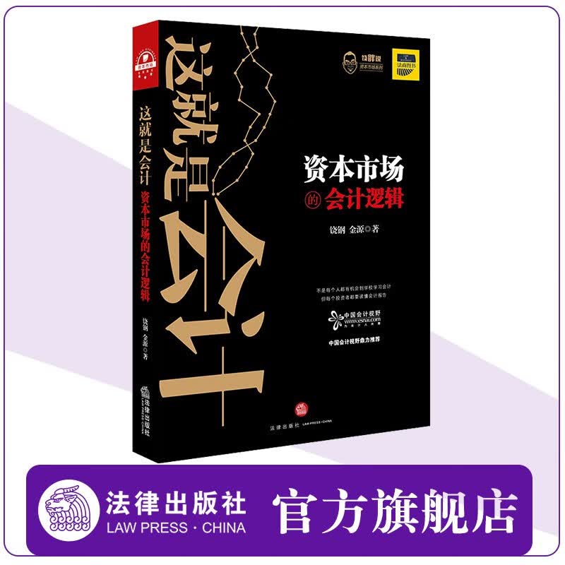这就是会计：资本市场的会计逻辑 饶钢 金源 饶胖说资本市场法商图书 法律出版社