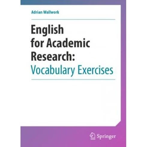 English for Academic Research: Vocabulary Exercises