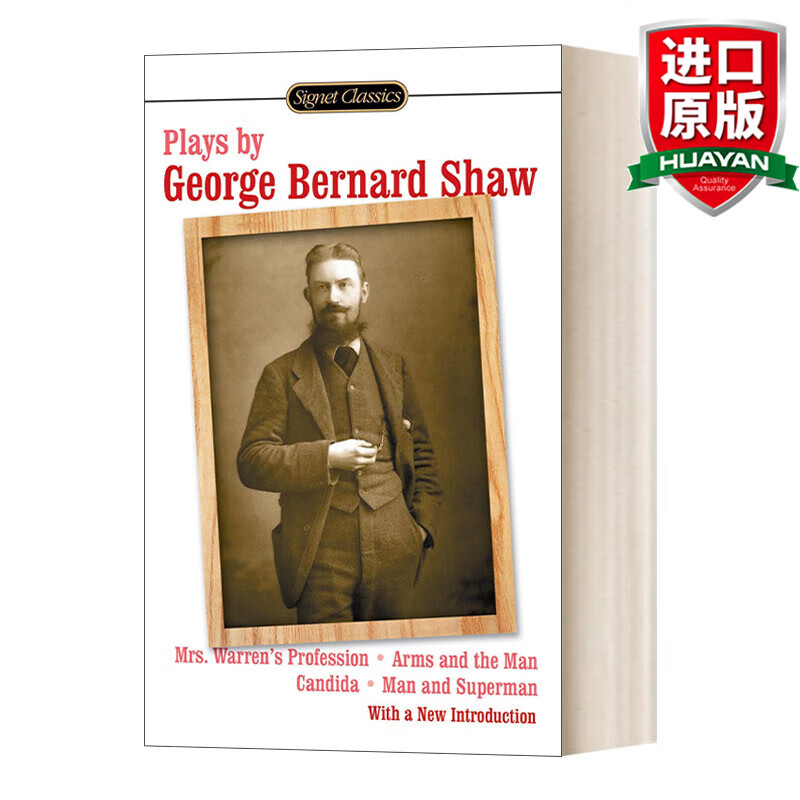Plays by George Bernard Shaw 英文原版 萧伯纳戏剧集 Signet Classics 英文版 进口英语原版书籍