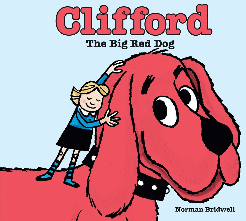 学乐大红狗克里弗 1册 英文原版 儿童绘本 Scholastic Clifford the Big Red Dog Board book 0-3岁