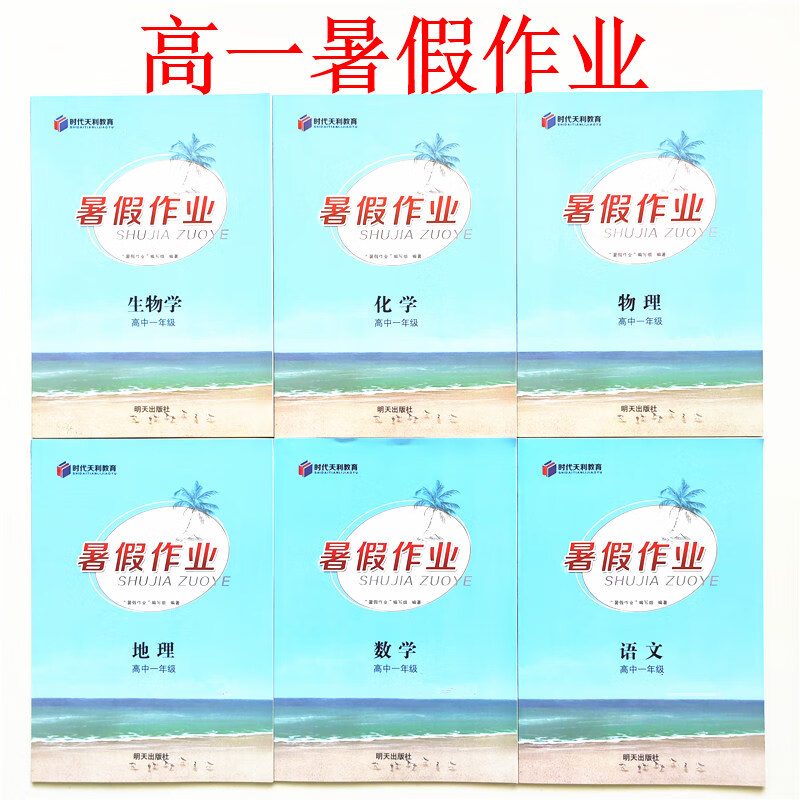 2023时代天利教育暑假作业高一语文数学英语政治地理历史物化生物 语文 高中一年级