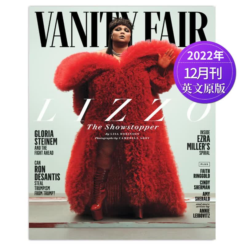 【外刊订阅/单期】Vanity Fair 名利场 2023全年10期订阅 浮华世界 英国时尚生活期刊杂志 【单期现货】2022年12月刊
