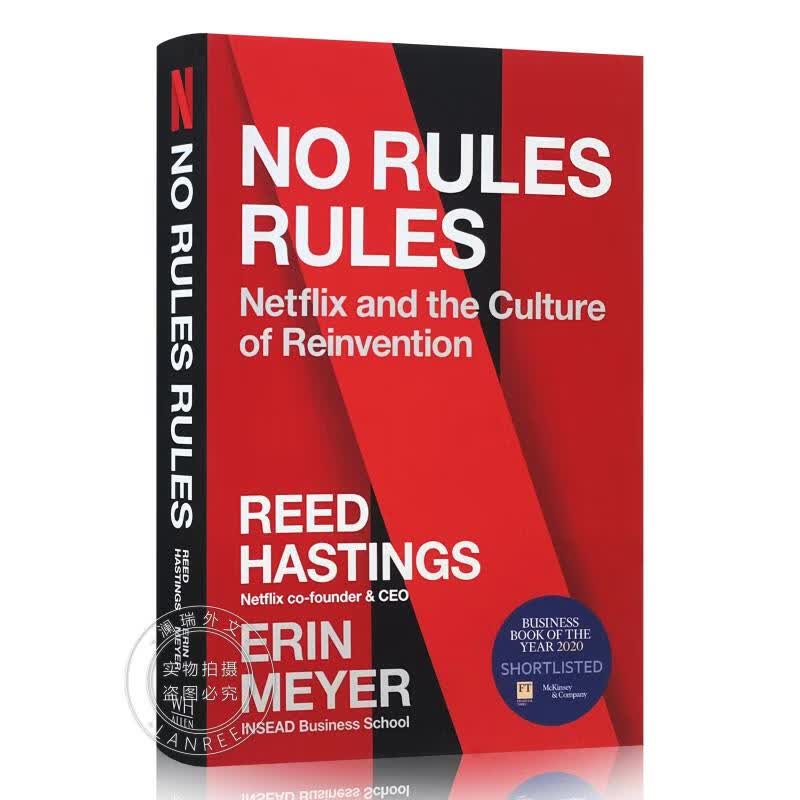 现货 不拘一格 英版精装 No Rules Rules: Netflix and the Cu...