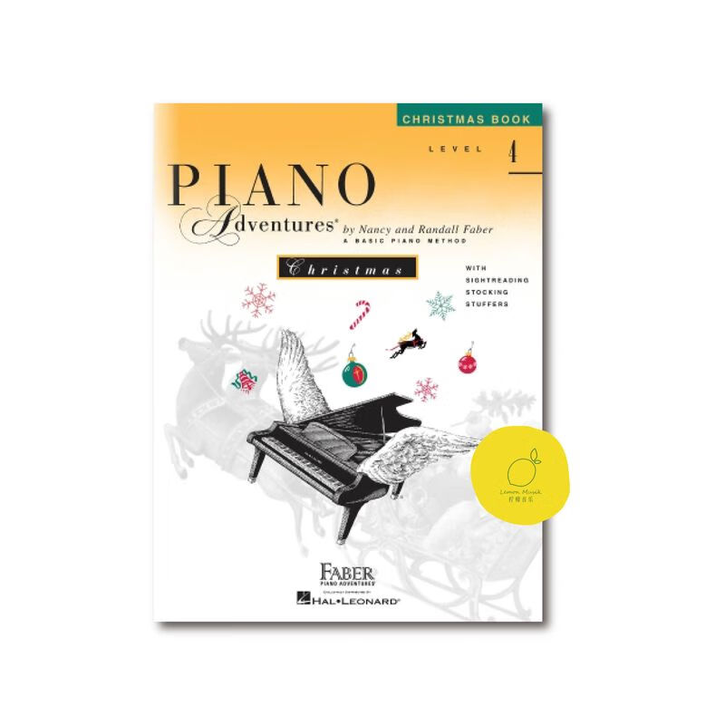 Faber Piano Adventures：Level 4 Christmas