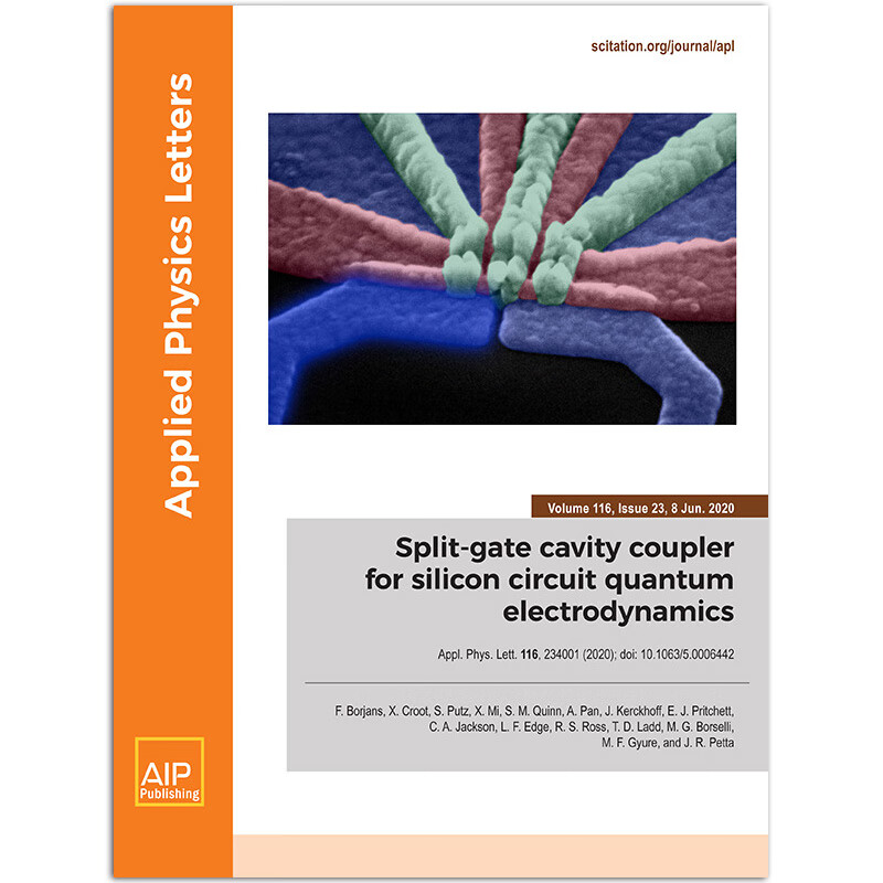 【单期可选】Applied Physics Letters 应用物理学快报 Vol.116 2020 N.23 2020年6月8日