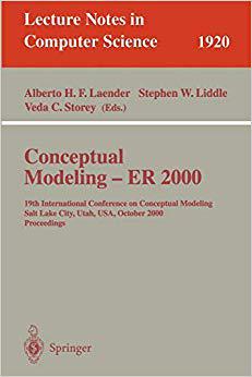 Conceptual Modeling - ER 2000