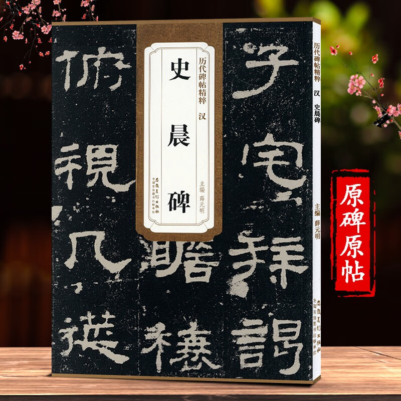 【现货速发】汉史晨碑历代碑帖精粹薛元第三辑附译文技法解析明汉隶隶书毛笔书法练字帖学生成人临摹碑帖原碑