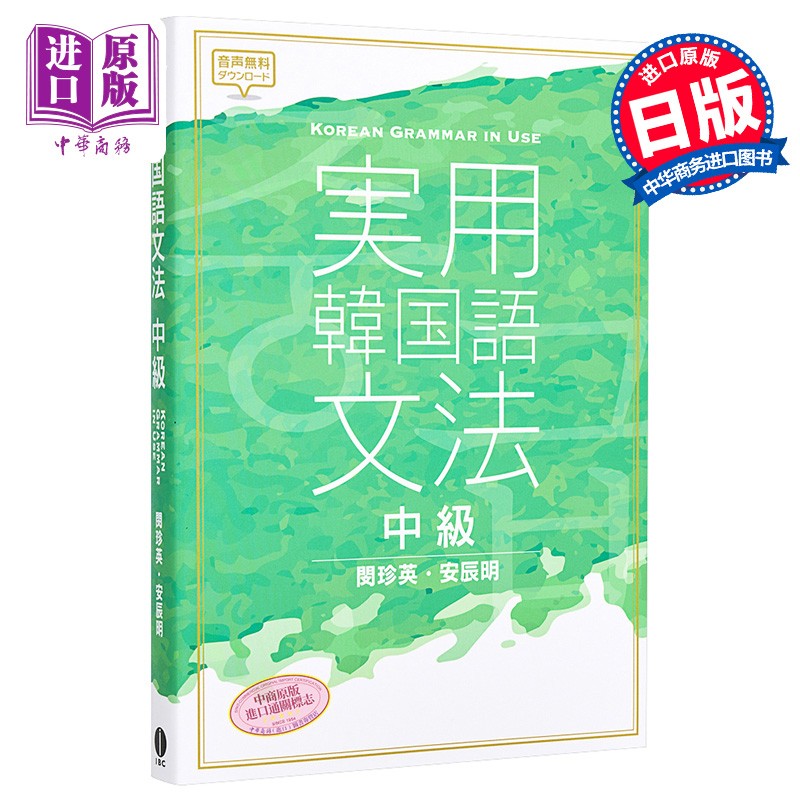 实用韩语语法 中级 日文原版 実用韓国語文法 中級