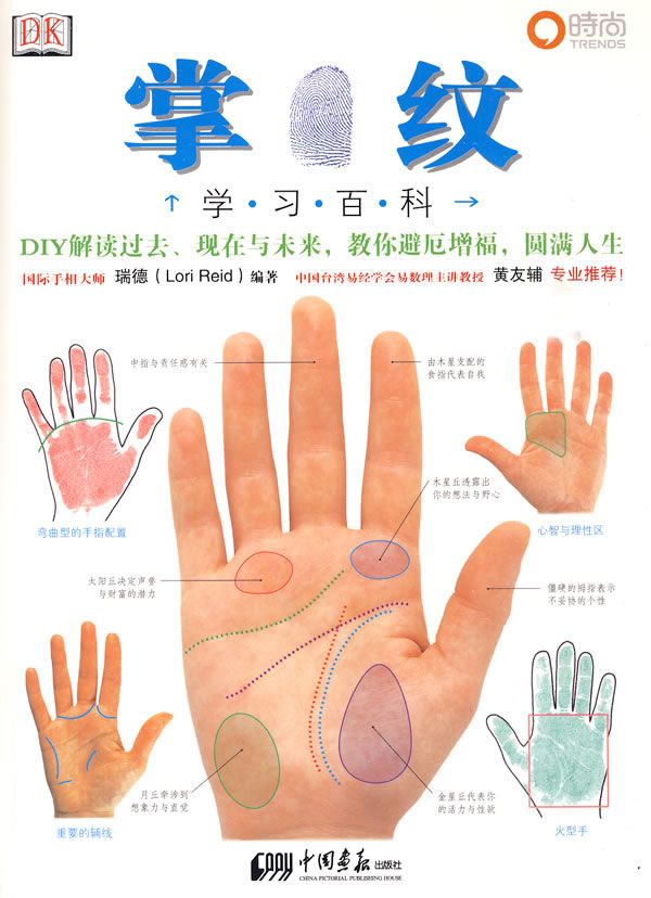 掌纹学习百科 瑞德 编著【书】