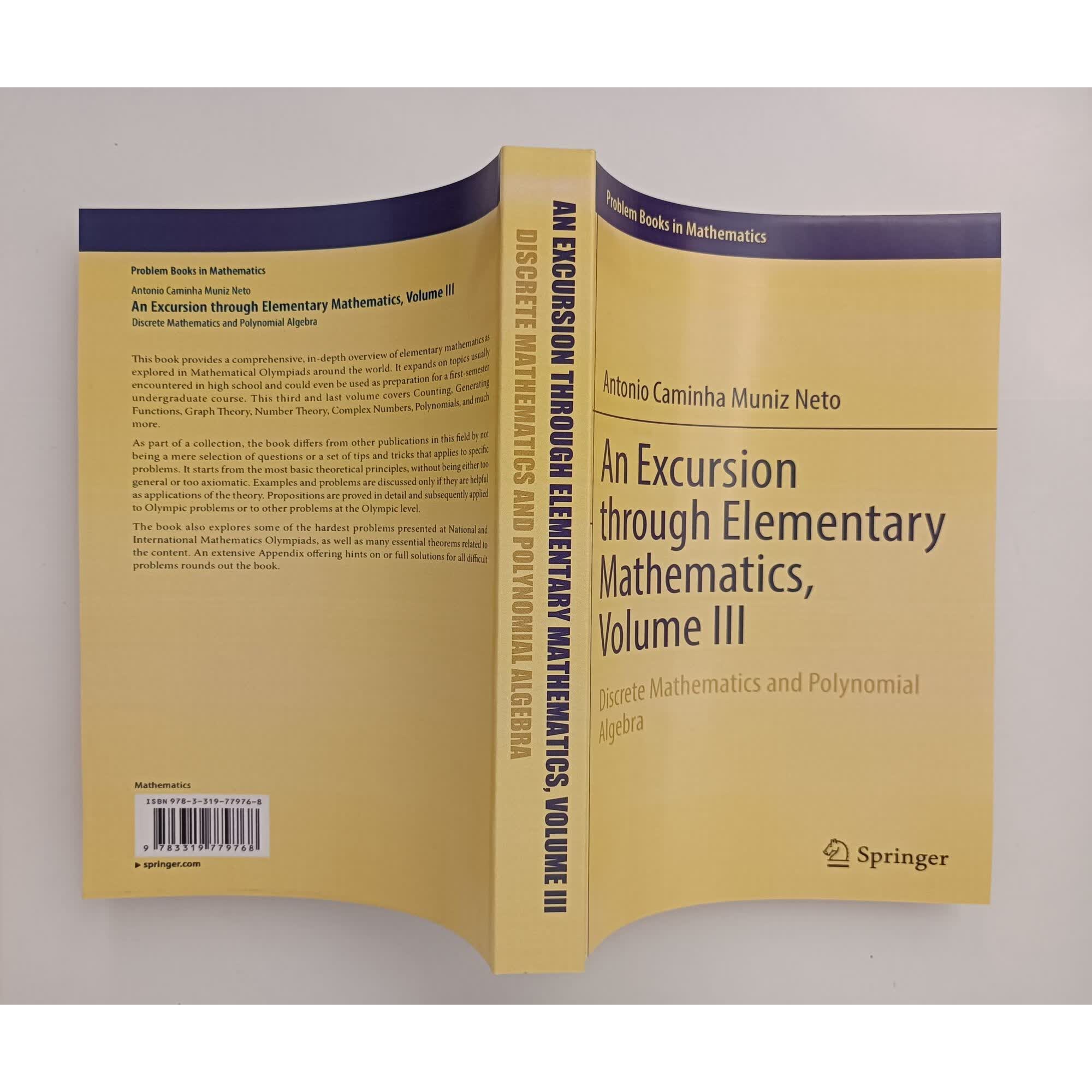 An Excursion through Elementary Mathematics, Volume III