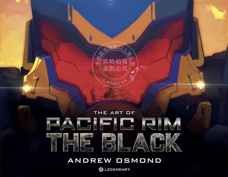 现货 环太平洋 黑色禁区 动画剧集艺术设定集 英文原版 The Art of Pacific Rim The Black