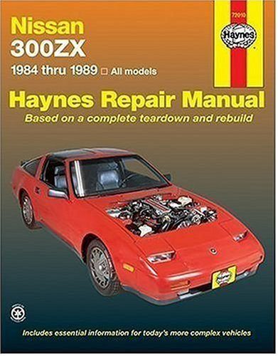 Nissan 300ZX (1984-1989) models inc. Turbo, 2seater & 2 + 2 V6 engine Haynes Repair Manual