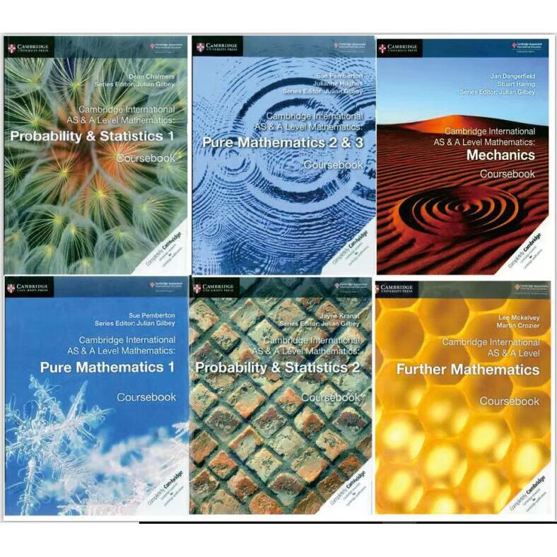 Cambridge International AS & A Level Mathematics全彩实体 纸质彩印A4 Pure - 1