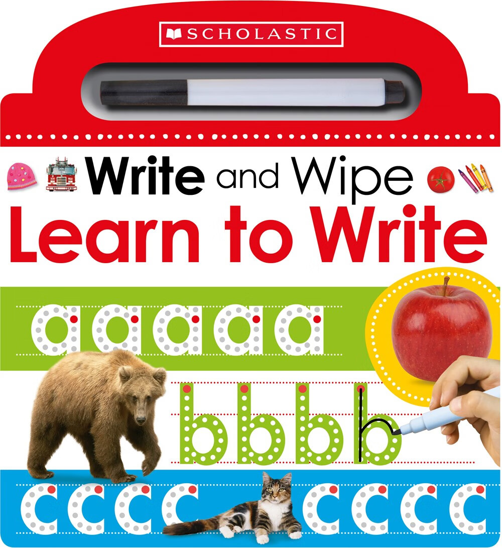 Wipe Clean Workbooks 1 (Scholastic Early Learners)学乐早教读物：可擦拭写作练习册