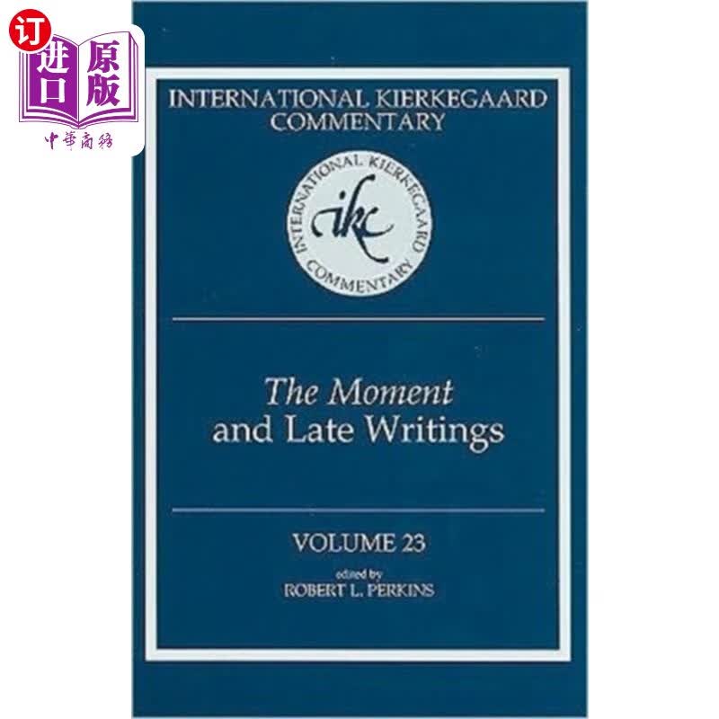 海外直订Moment and Late Writings 当代与晚期作品