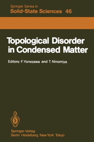 Topological Disorder in Condensed Matter