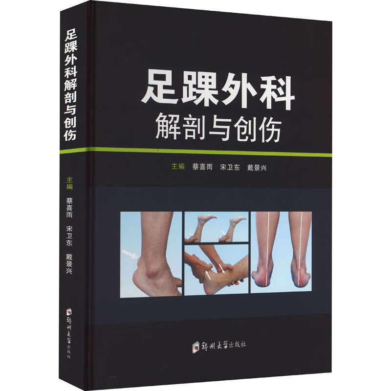 足踝外科解剖与创伤 蔡喜雨,宋卫东,戴景兴 编 书籍 图书