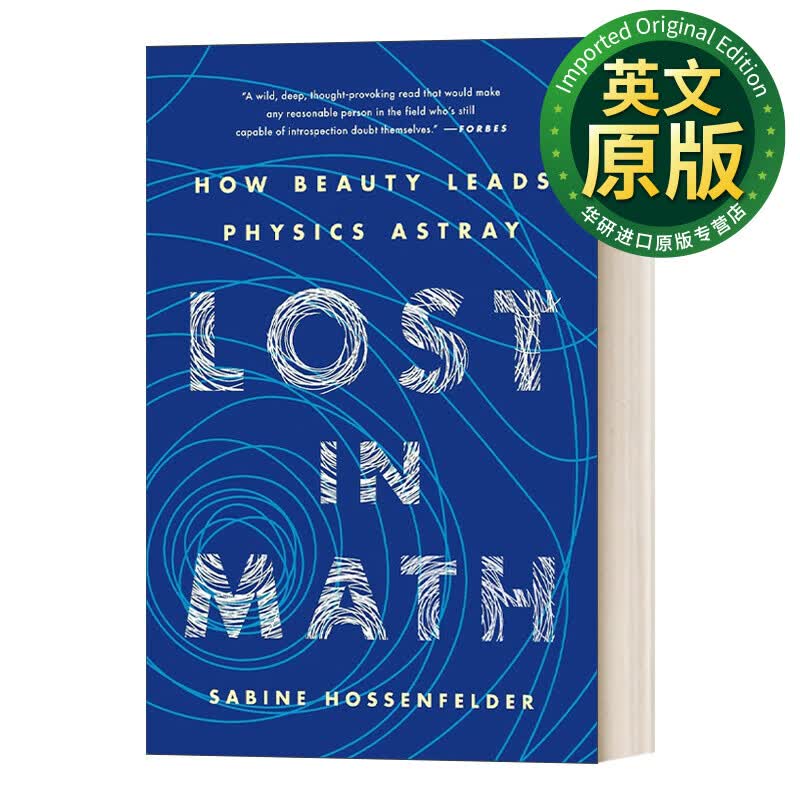 Lost in Math 迷失在数学中 美如何将物理学引入歧途 英文版 进口英语原版书籍 英文原版 科普读物