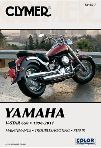 Clymer Yamaha V-Star 650 1998-2011