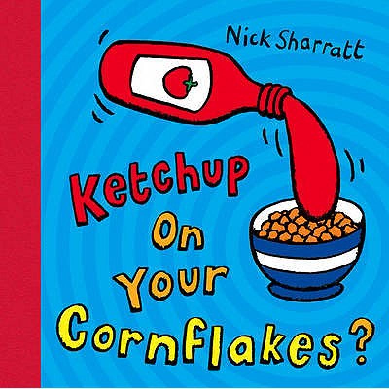 现货 放点番茄酱在玉米片上 Ketchup On Your Cornflakes 配对翻页书 ...
