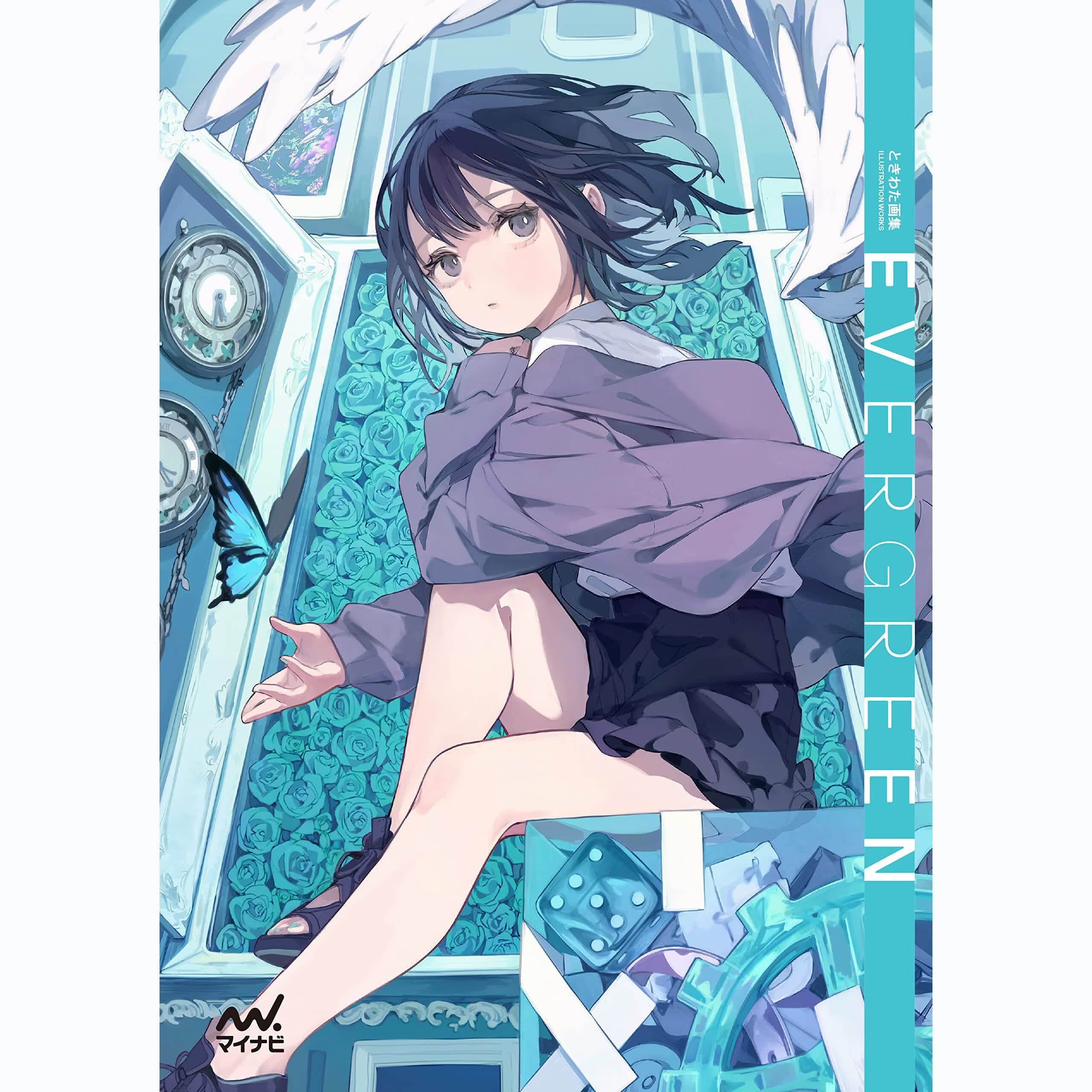 现货 ときわた画集 EVERGREEN 日文版插画集