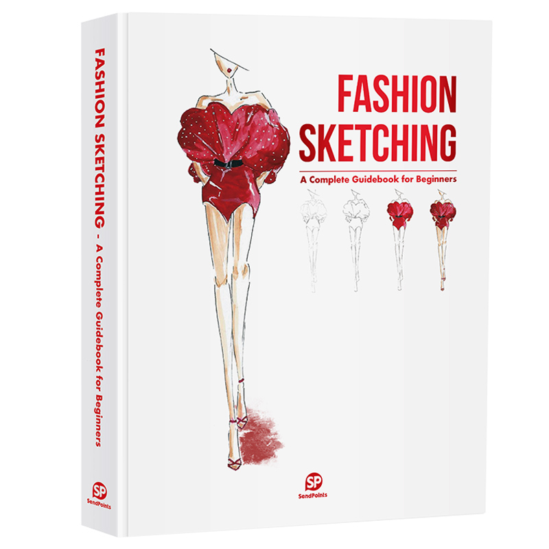 服装设计作品集 Fashion Sketching 手绘服装技法 服装插画绘画设计手册