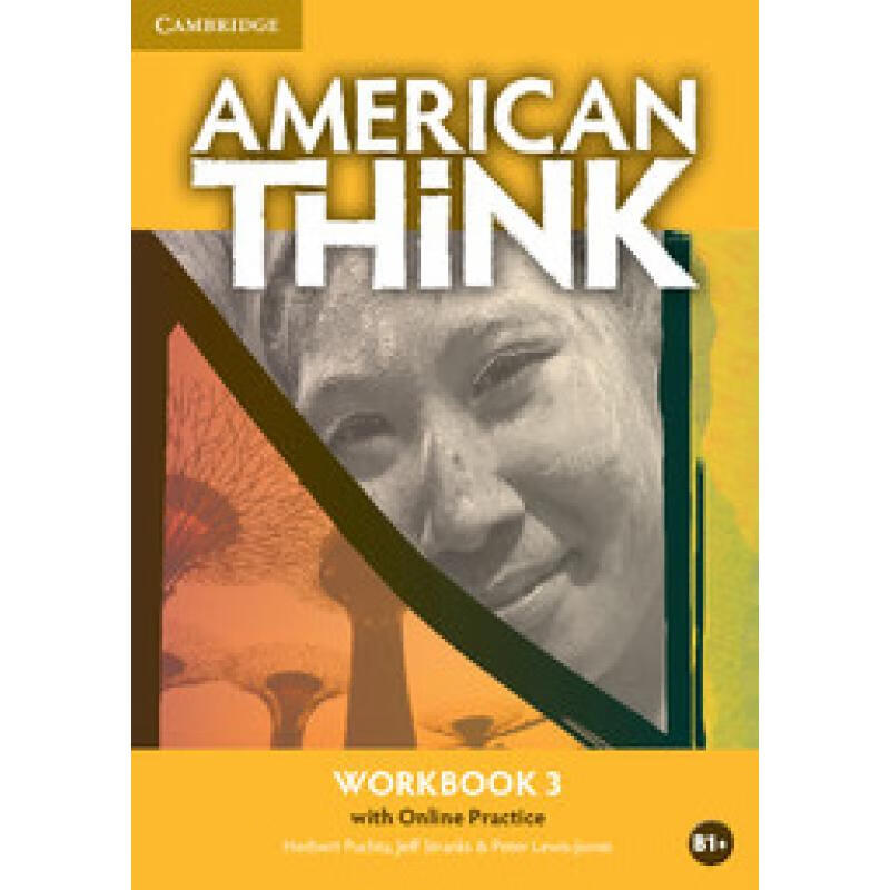 现货 剑桥中学教材美英 American Think Level 3 Workbook wit...