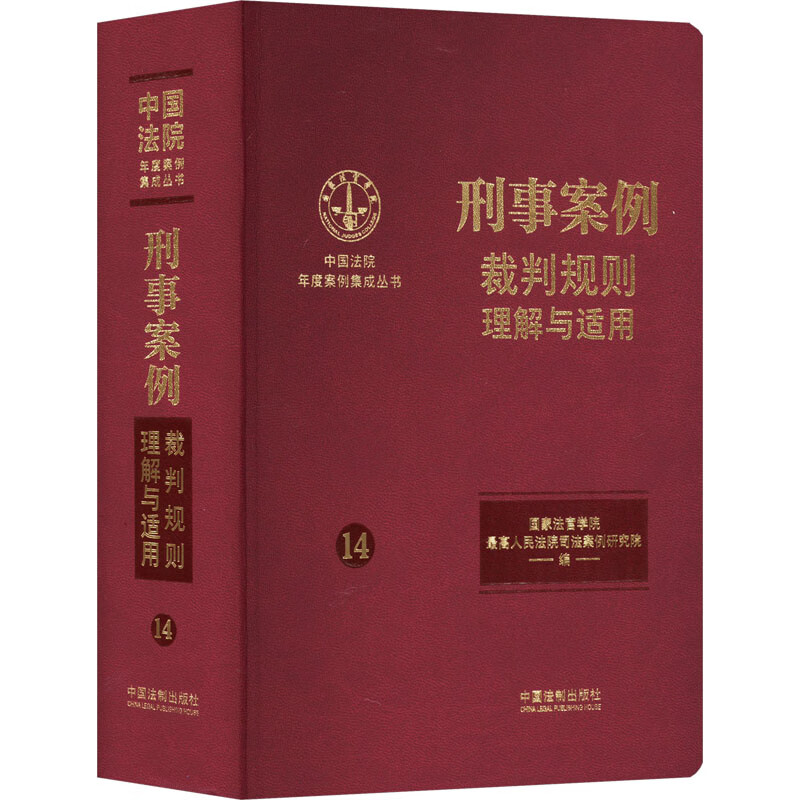 刑事案例裁判规则理解与适用