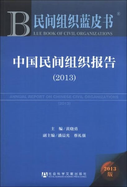 中国民间组织报告20139787509749210