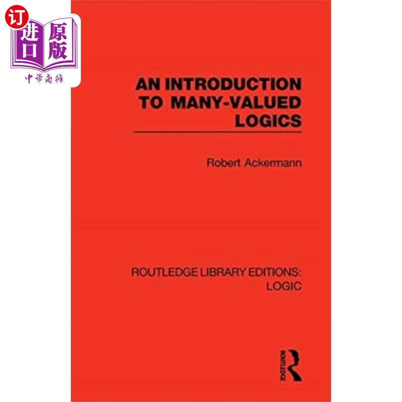 海外直订Introduction to Many-valued Logics 多值逻辑导论