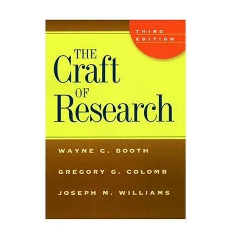 纸质书The Craft of Research, Third Edition