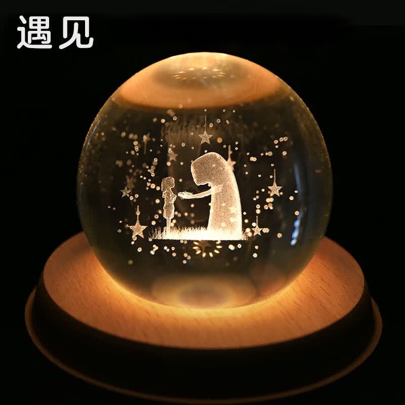 千与千寻八音盒宫崎骏周边摆件音乐盒白龙生日礼物儿童节女生 千寻无脸男纯音乐遇见