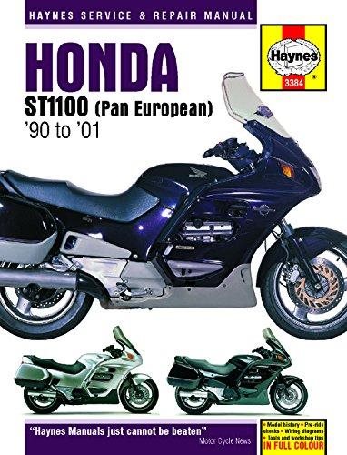 Honda ST1100 Pan European V-Fours (90 - 02) Haynes Repair Manual