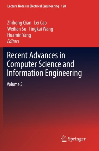 Recent Advances in Computer Science and Information Engineering