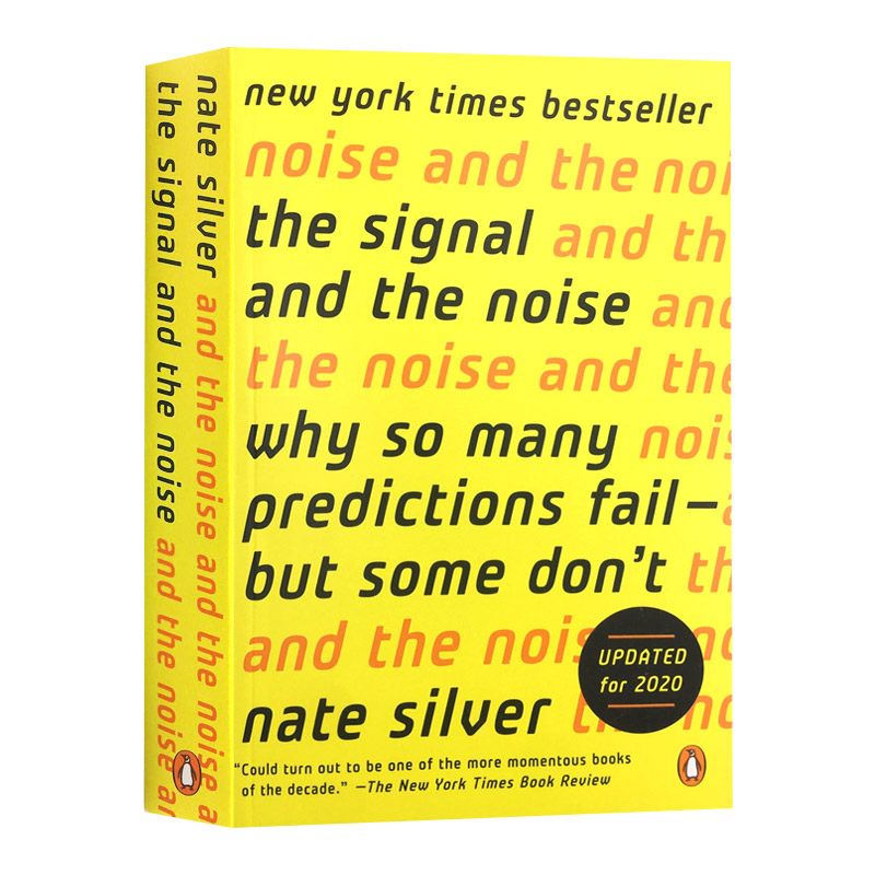 The Signal and the Noise 英文原版 信号与噪声 罗辑思维书单 英文版 进口英语原版书籍