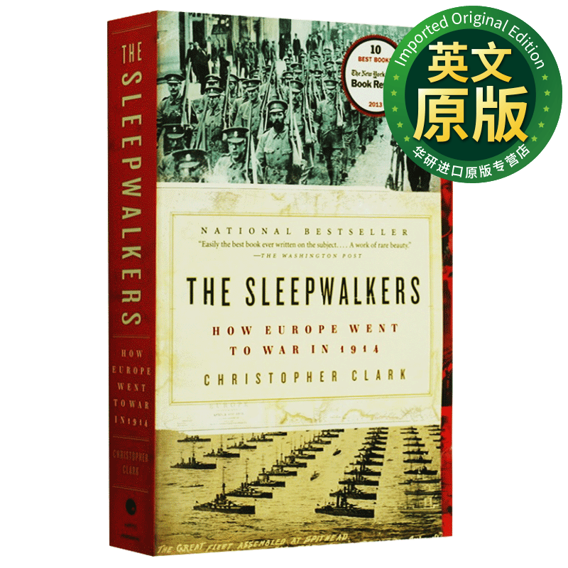 梦游者 英文原版 The Sleepwalkers 1914年欧洲如何走向一战 历史