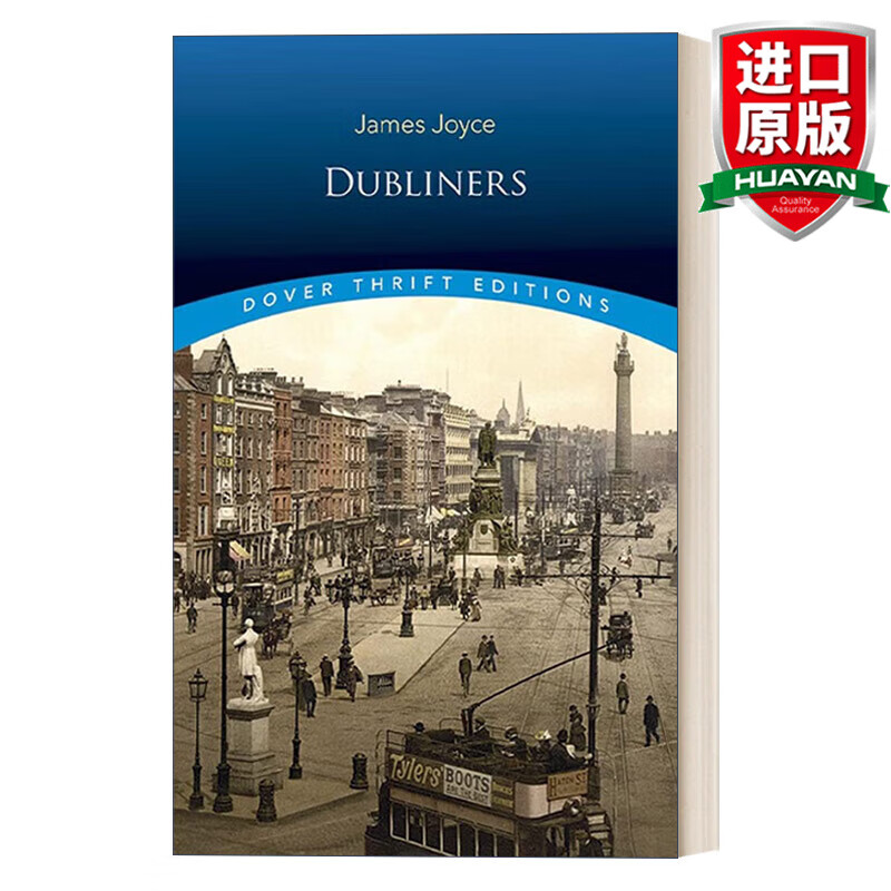 Dubliners 英文原版 都柏林人Dover Thrift Editions 英文版 进口英语原版书籍