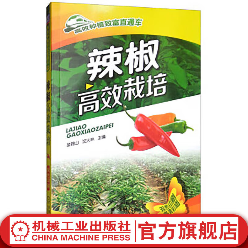 官网 辣椒种植从入门到精通 辣椒高效种植 辣椒高效栽培新模式辣椒高效栽培技术书籍 现代农业种植技术 种辣椒书