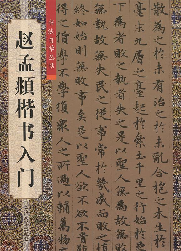 赵孟頫楷书入门 柯国富 上海大学出版社