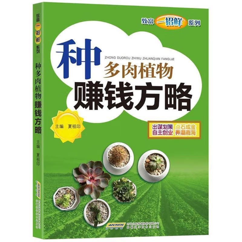 种多肉植物赚钱方略 编者:夏祖印