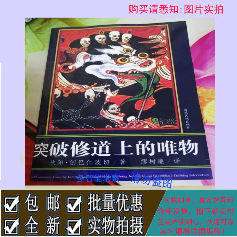 突破修道上的唯物 秋阳.创巴仁波切著 缪树廉/译 西藏民族出