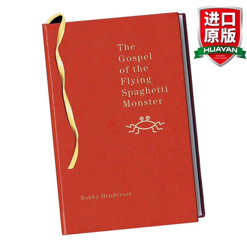 The Gospel of the Flying Spaghetti Monster 英文原版 飞行面条怪物 英文版 进口英语原版书籍