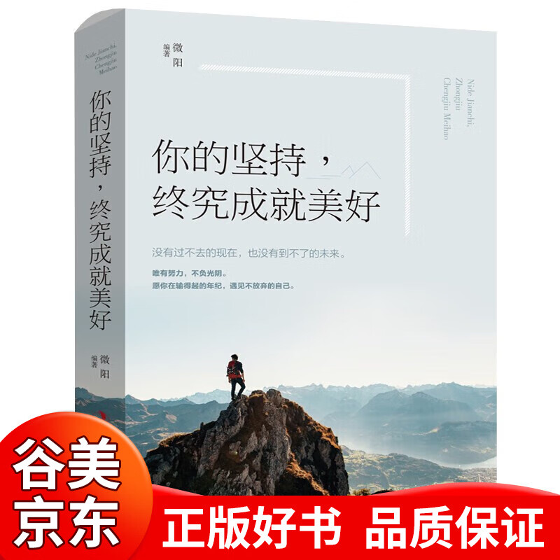 【一元购专区图书】你的坚持终究成就美好 书籍
