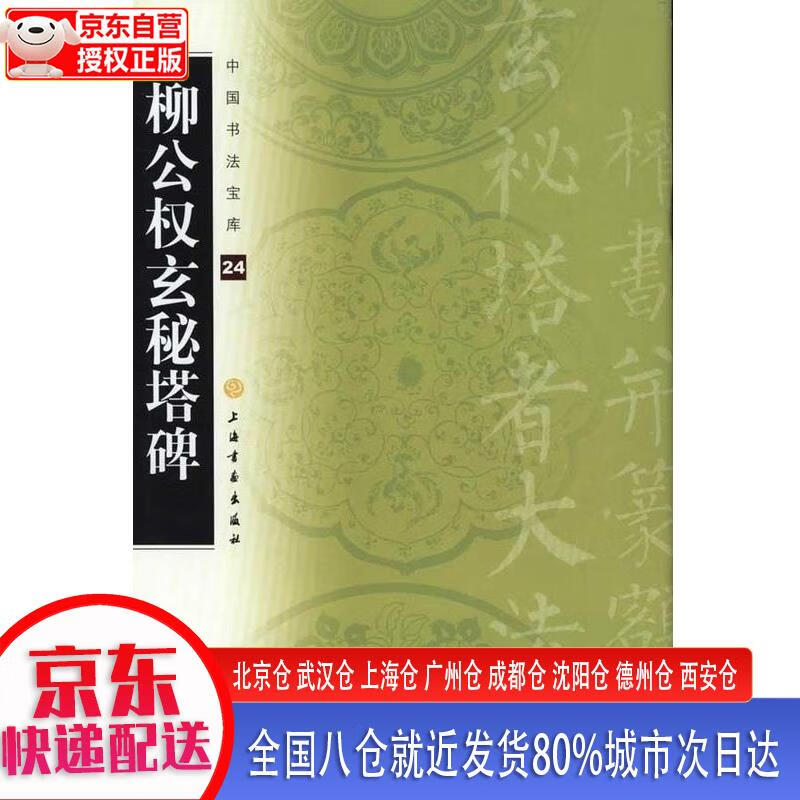 【现货】中国书法宝库：柳公权玄秘塔碑