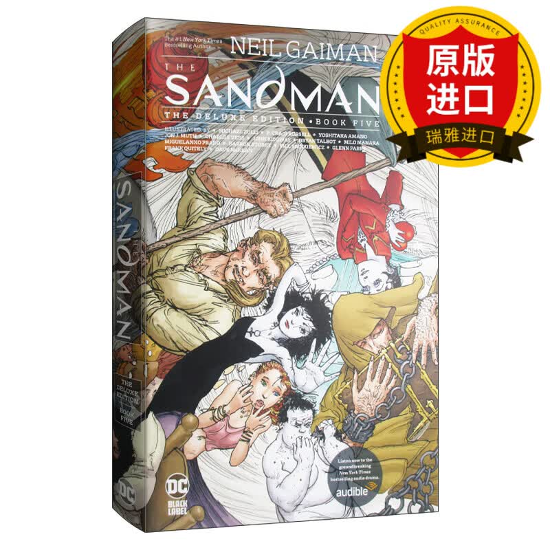 英文原版 The Sandman The Deluxe Edition Book Five 睡魔精装收藏版5 DC漫画 精装 英文版 进口英语原版书籍