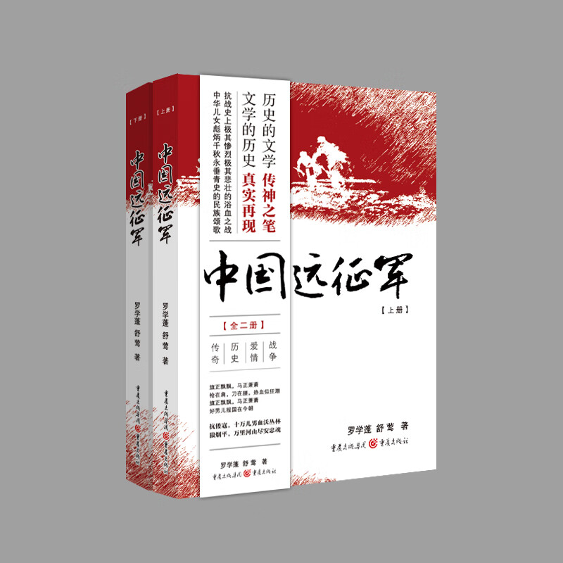 中国远征军(2册) 罗学蓬,舒莺 著 历史、军事小说 全新 速发
