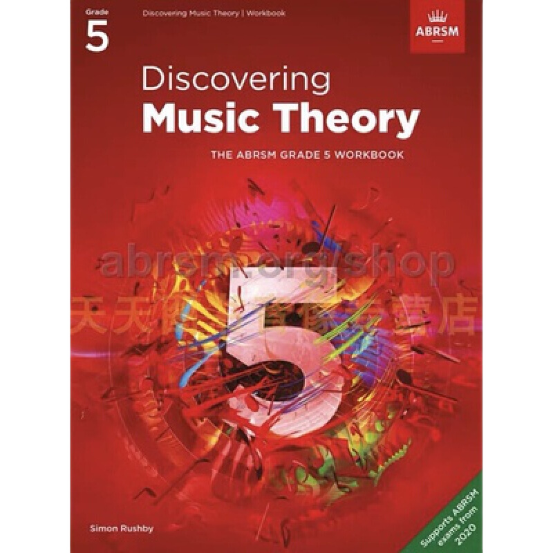 天天艺术英皇考级新版乐理教材Discovering Music Theory发现音乐理论1-5级 乐理答案一二三四五级英文版 发现音乐理论第五级