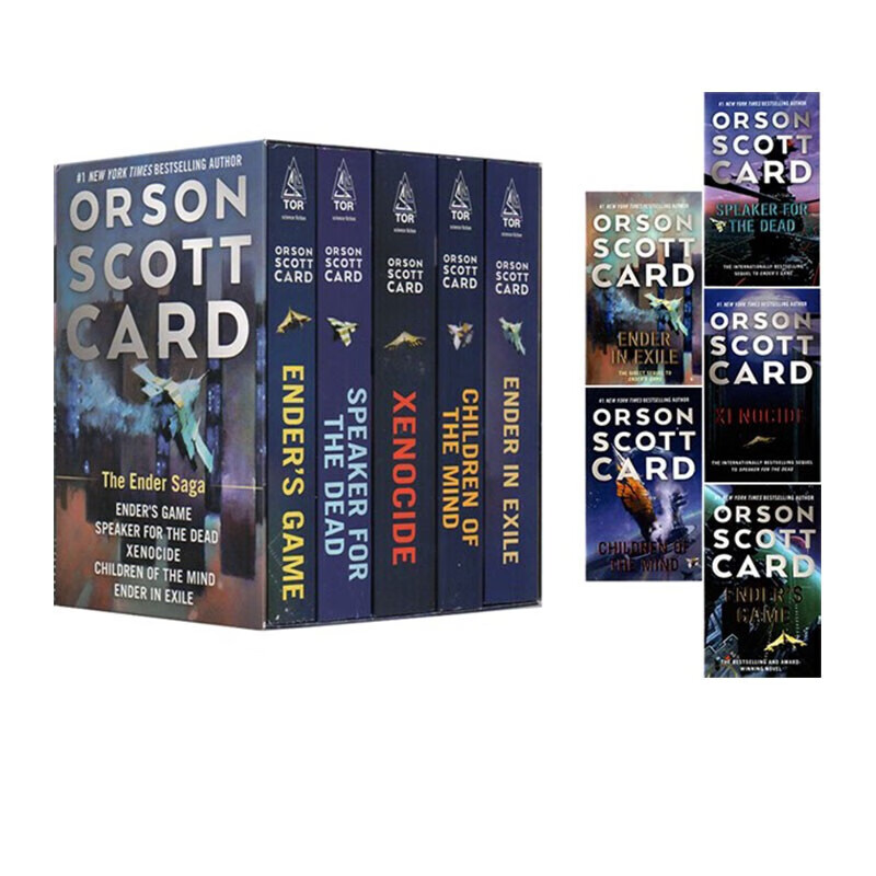 英文原版小说 安德的游戏 The Ender's Shadow Series 5册盒装 青少年课外读物 太空科幻小说 . 梦想童趣城