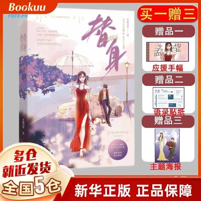 替身 超人气追妻文 破镜重圆 实体书小说 新书