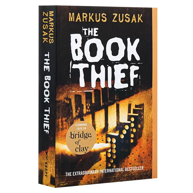 现货 偷书贼 英文原版 the book thief 电影原著小说 Markus Zusak 马